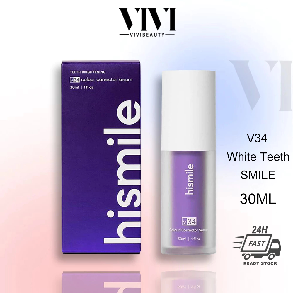 Ready Stock 现货 100% Original Hismile V34 Purple Toothpaste 30ML ...