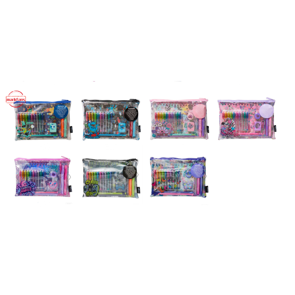 Smiggle All Stars A5 Essentials Stationery Gift Pack Collection ...