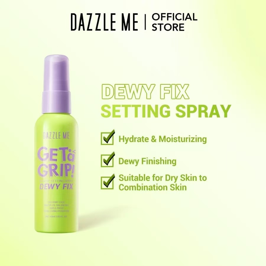 [MUST BUY!!] DAZZLE ME Get a Grip Makeup Setting Spray Dewy Fix Glow ...