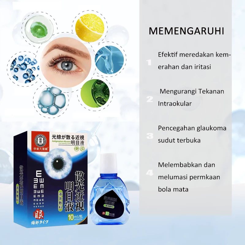 Ready Stock 现货 Eye drops Herbal Eye Obat tetes mata Tetes Mata Drops ...
