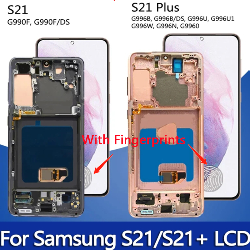TFT/OLED/Original 100% Tested Super LCD For Samsung Galaxy S21 5G/G991 ...