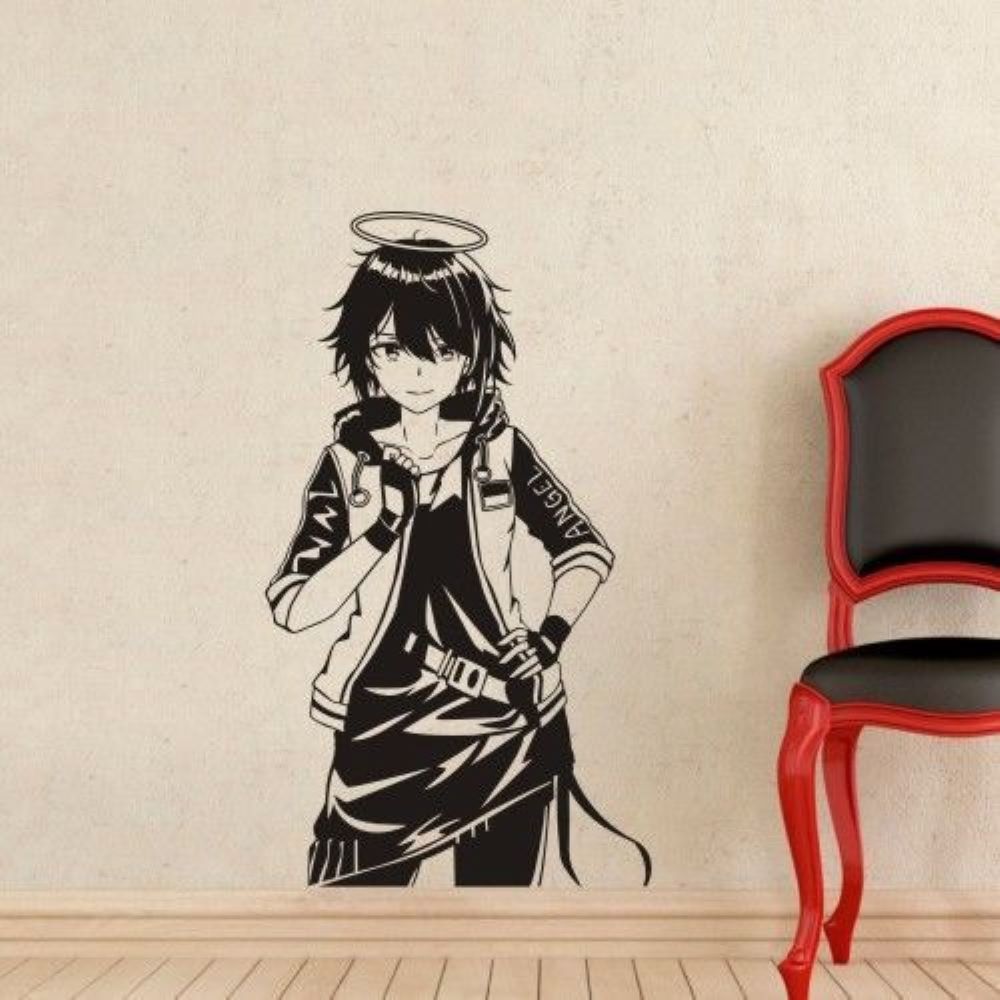 Arknights Wall Decal Anime Car Sticker Vinyl Texas Hoshiguma | Shopee ...