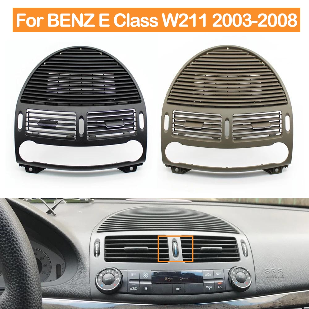 Car Front Dashboard Middle AC Vent Air Vent Grille Panel Cover For ...