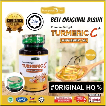 [READY STOCK] Turmeric C Plus Supplement Oil 30 Capsules | Shopee Malaysia