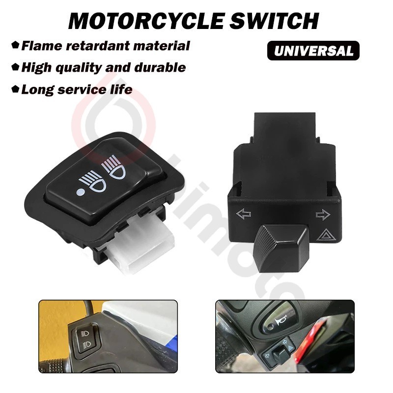 Honda Universal RSX150 PNP 3 Pins Double Signal Switch / Suis Hazard ...