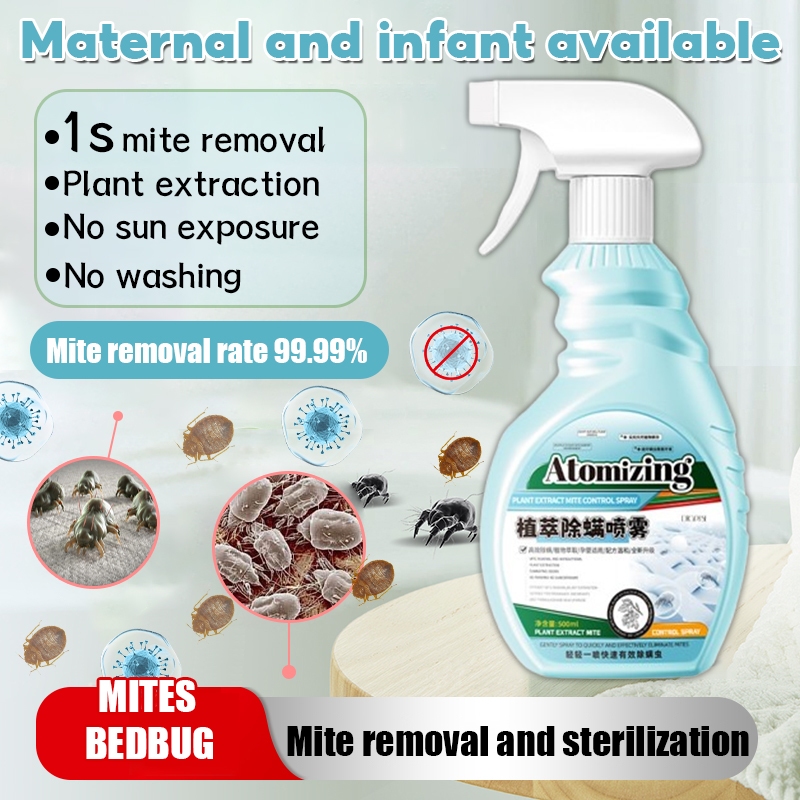 【Kill Bed Bugs & Their Eggs Both】LGD Bed bug spray Bed bug killer Mite spray Dust mite spray ...