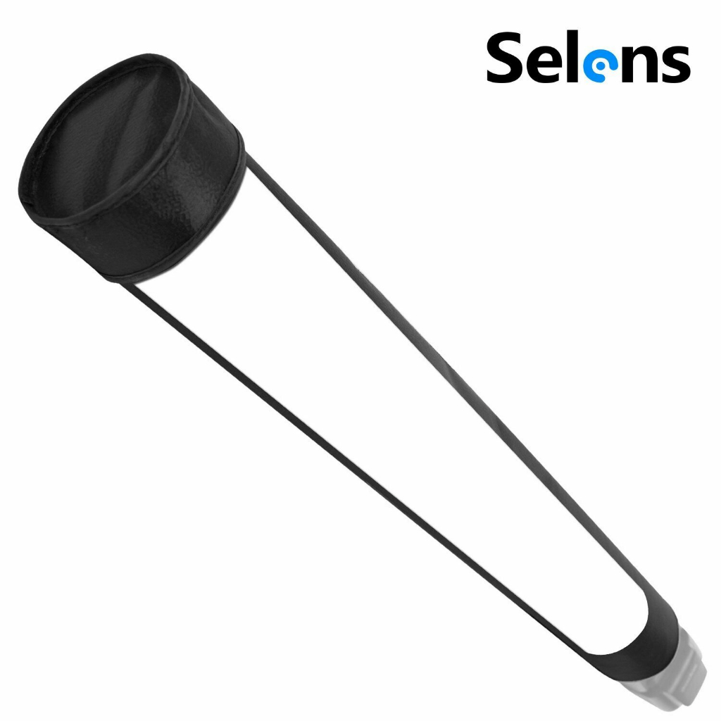 Selens Hot Shoe Flash Strip Diffuser Foldable Bar Softbox Reflector ...