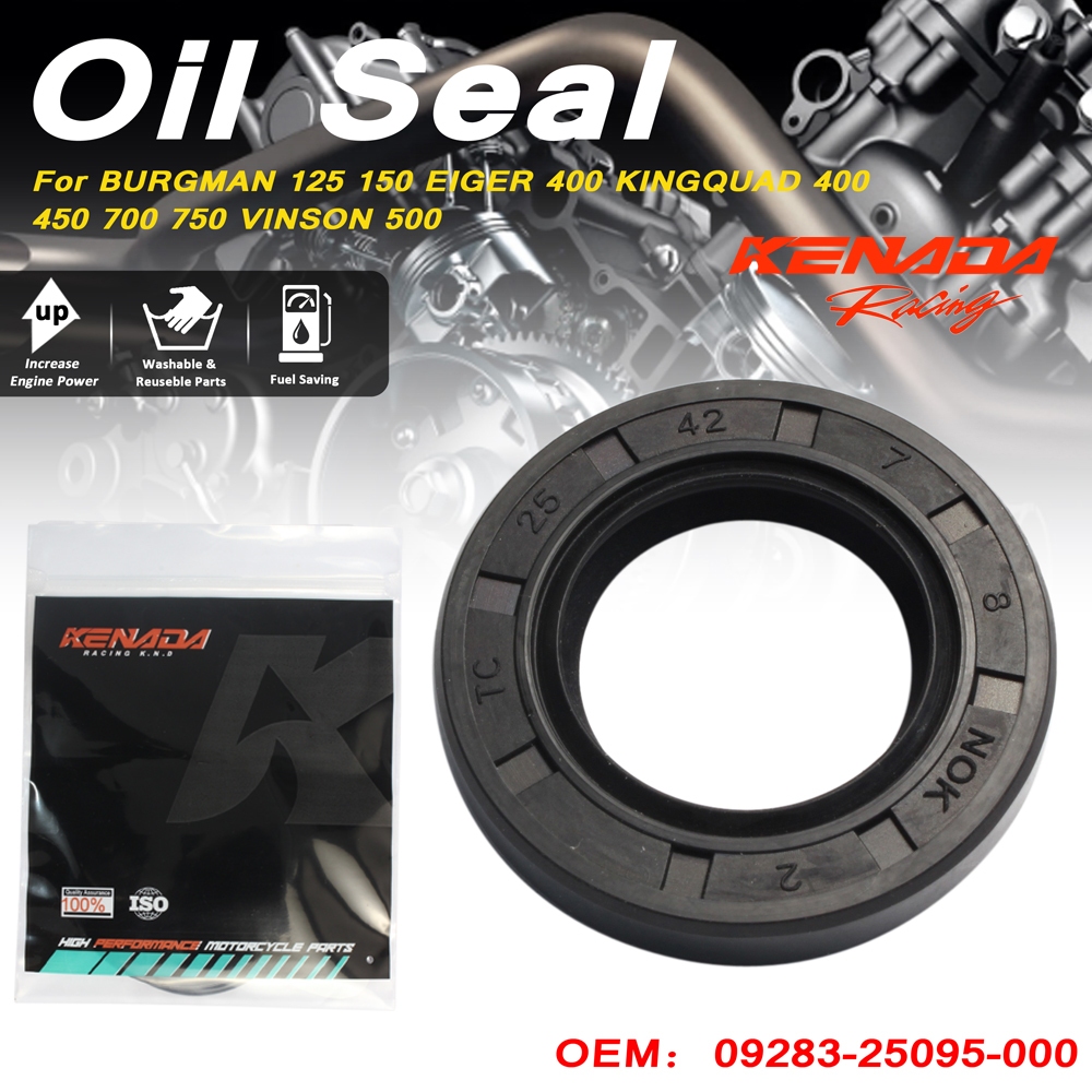 Kenada Racing Oil Seal 09283-25095-000 09283-25L01-000 TEP-125,HAYATE-125,JELATO,SKYDRIVE-125 ...