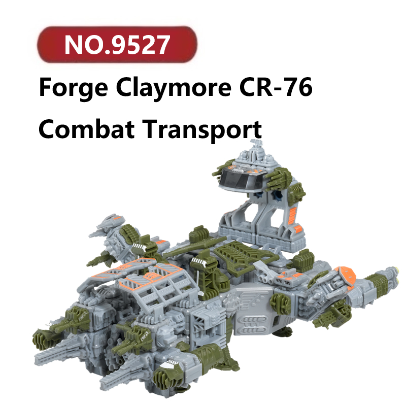 Forge Claymore CR-76 Combat Transport Space Battleship SNAPSHIPS ...
