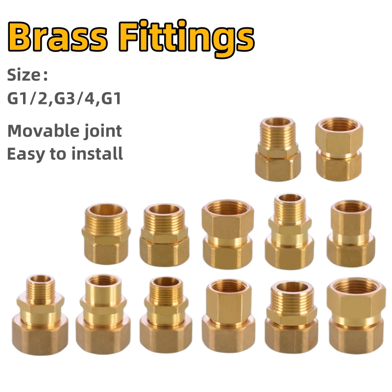 【SYH2】Brass Reducing 3/8 1/4 to M14 M18 M22 Thread Connector Male ...