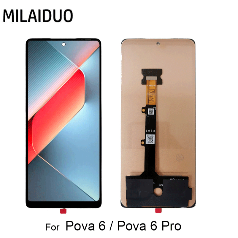 6.78" AMOLED / TFT LCD Display For Tecno Pova 6 Pro Li 8 4G LI9 5G ...