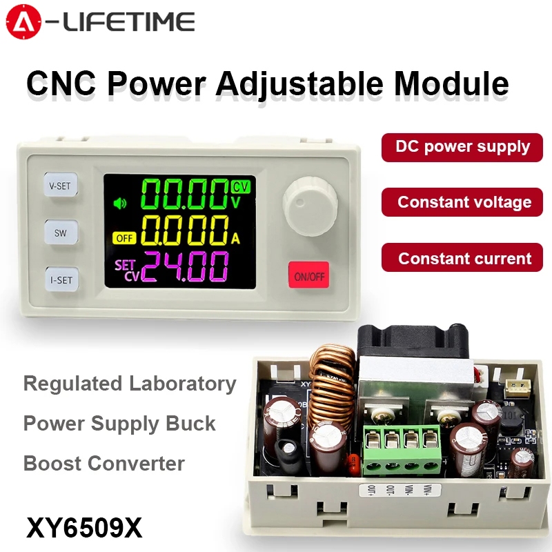 XY6509X CNC Power Adjustable Module DC Power Supply CC CV Regulated ...
