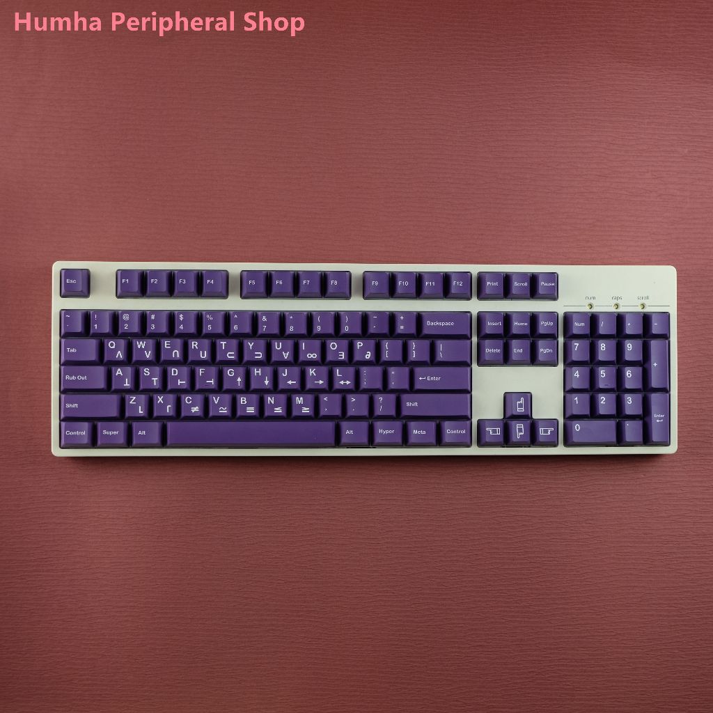 Humha Royal Cadet keycap PBT material Dye-Sublimation Cherry profile Mechanical Keyboard keycap ...
