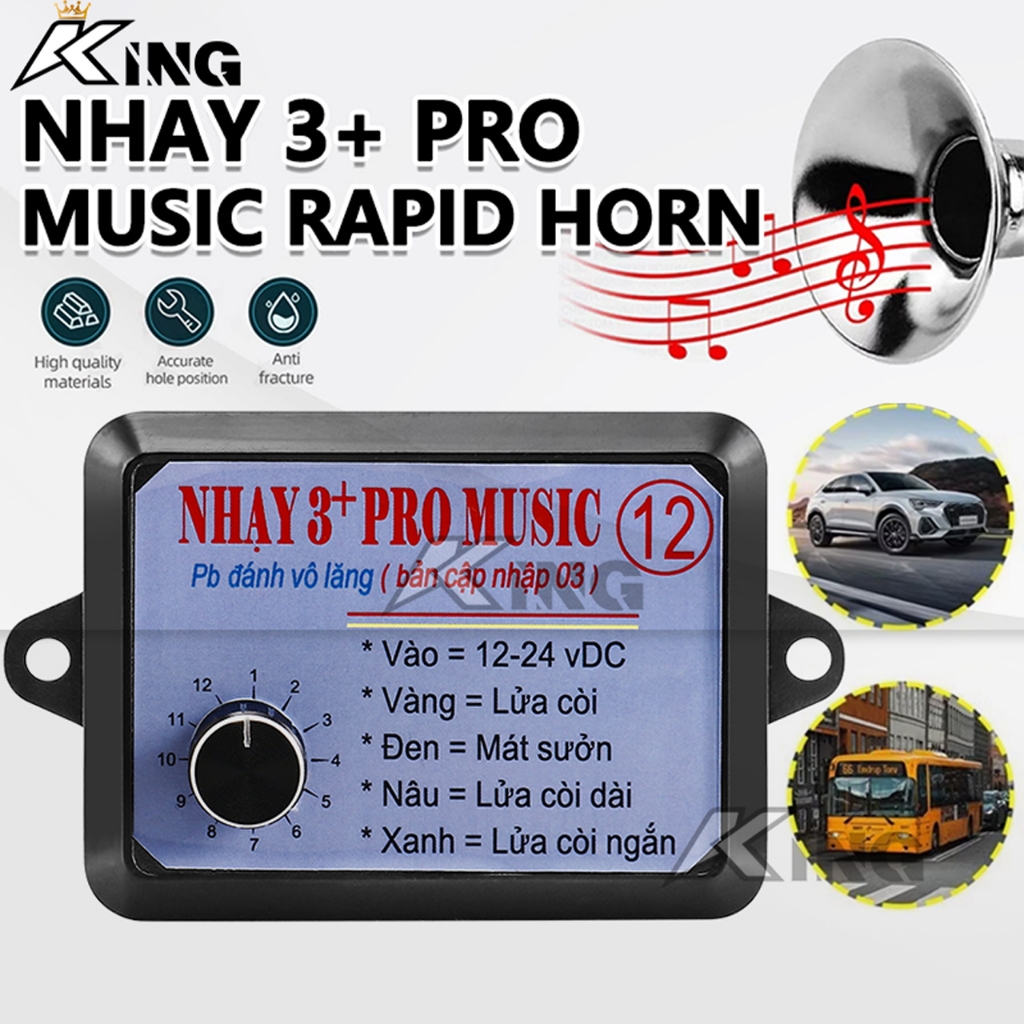 UNIVERSAL HORN 3+ PRO MUSIC CONTROLLER ELECTRIC HORN CONTROLLER ...