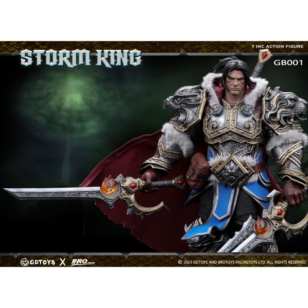 GDTOYS BROTOYS World of Warcraft Varian King of the Stormwind Storm ...