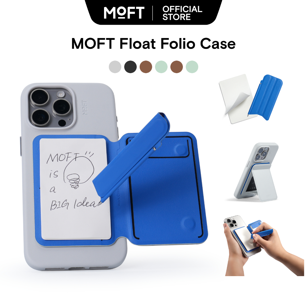 MOFT Snap Flow Notepad Set-Magnetic Compatible Phone Holder For iPhone #MC002 | Shopee Malaysia