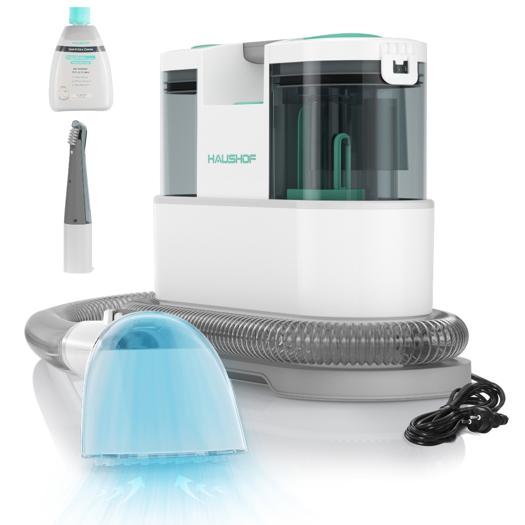HAUSHOF Portable Carpet Spot and Upholstery Vacuum Cleaner Lightweight ...