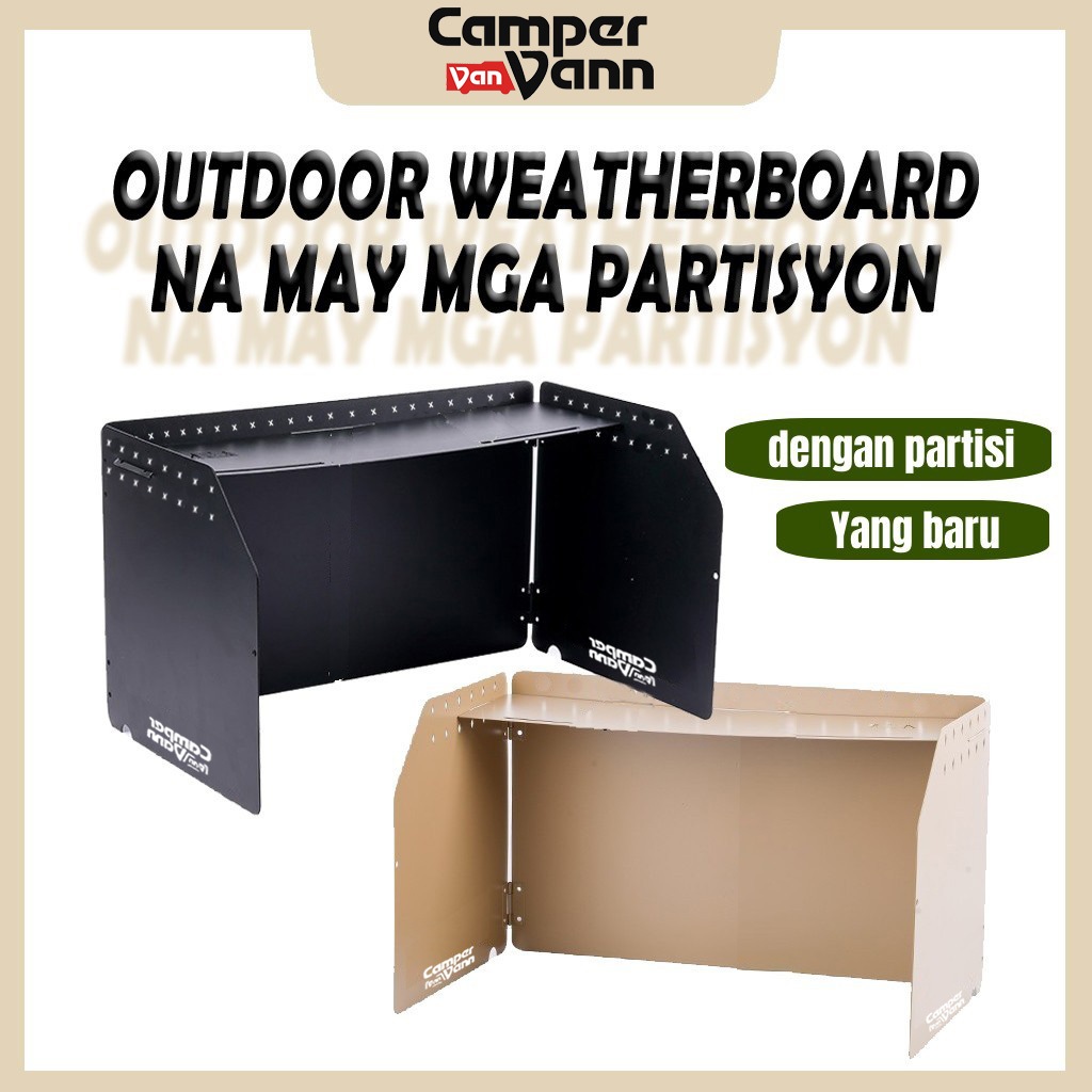 【24h SHIP】Outdoor camping stove windshield Penghadang Api camping ...