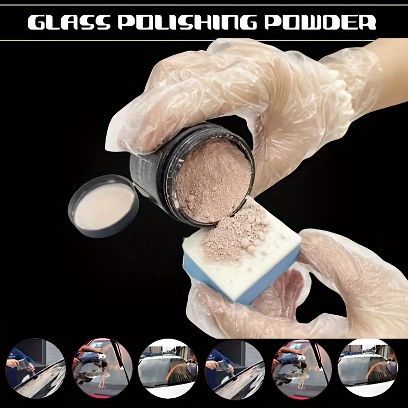 [Ready Stock] 80g Watermark Remover Powder Car Glass Polishing Powder ...
