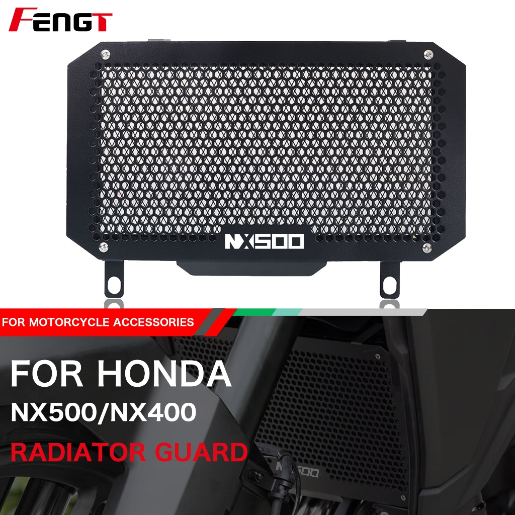For HONDA NX500 NX400 2023 2024 Motorcycle Radiator Grille Cover Guard Protection Protetor NX ...