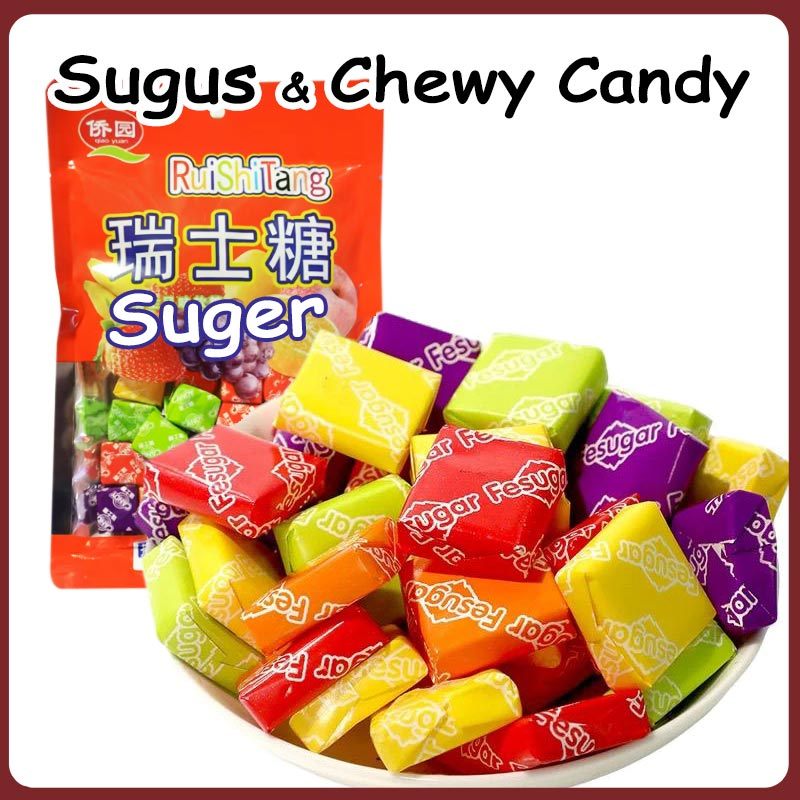 瑞士糖 Sugus & Chewy Candy - Mango / Apple / Orange / Strawberry / Grape ...