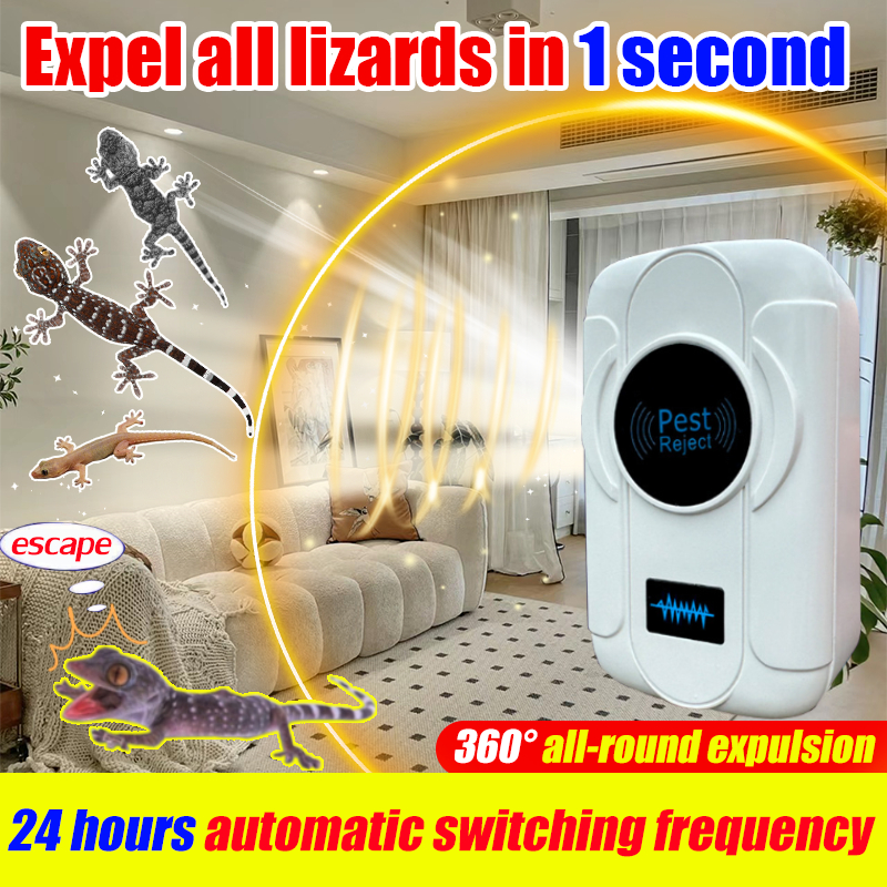 Expel all lizards in 1 second lizard repellent ultrasonic cicak ...