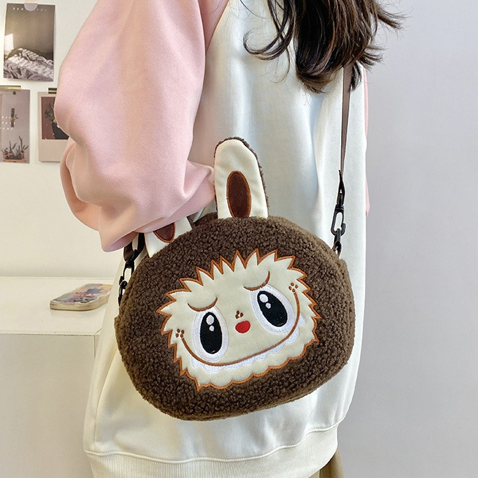 Labubu Crossbody Bag Labubu Plush Bag Anime Handbags Tote Bag Kawaii ...