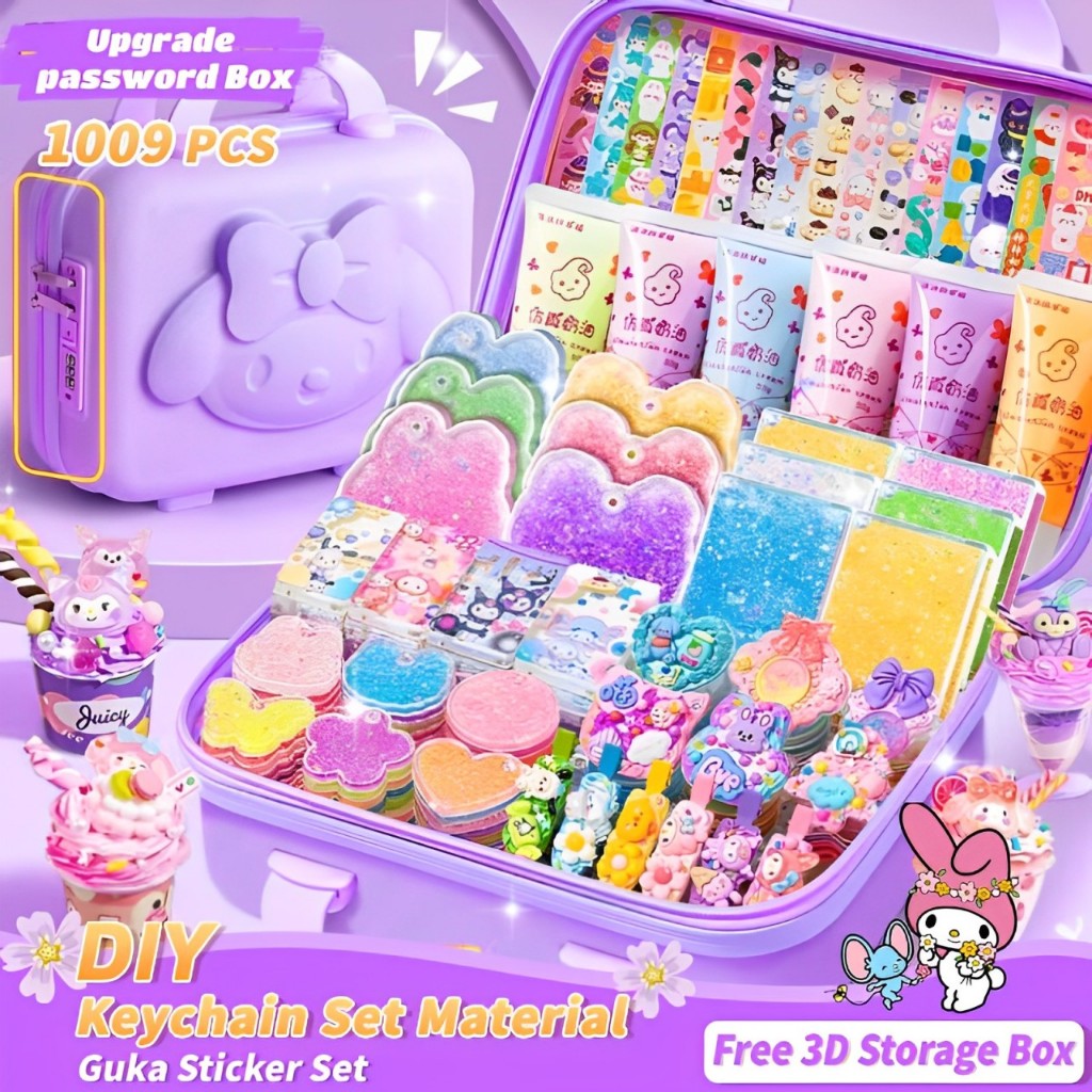 ⭐24 Hours Shipped⭐ YLD 1009 PCS Guka Set Mainan Kanak Perempuan Guka ...