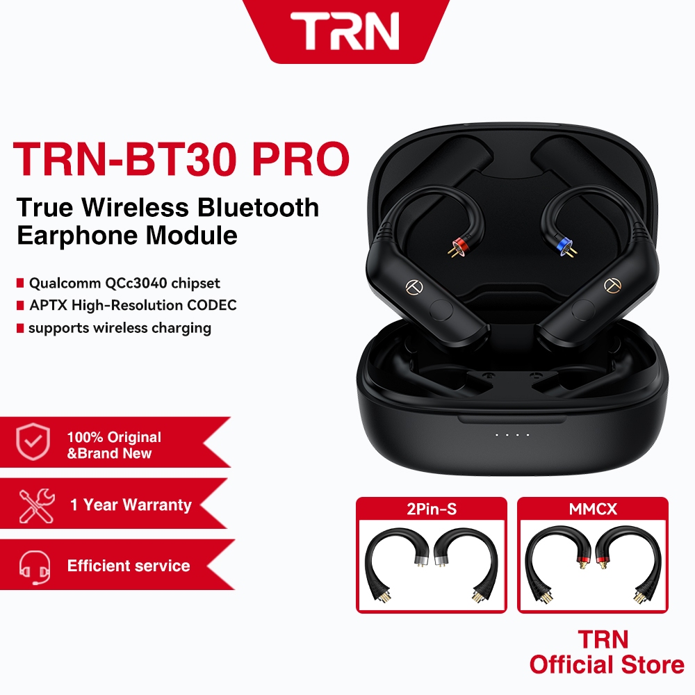 TRN BT30 Pro Wireless Bluetooth 5.2 Bluetooth Module Earphones Cable ...