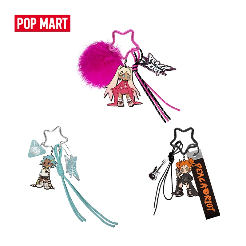 POP MART Lil Peach Riot: Loading! Series-Keychian | Shopee Malaysia
