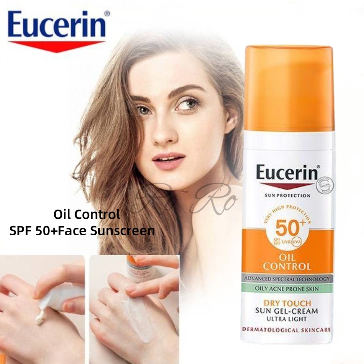 Eucerin Anti pigmentation Oil Control Facial Sunscreen SPF50+ Sunblock ...