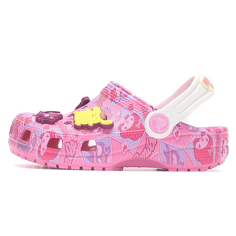 original 100% crocs kids boy girl Children's shoes cartoon sandal ...