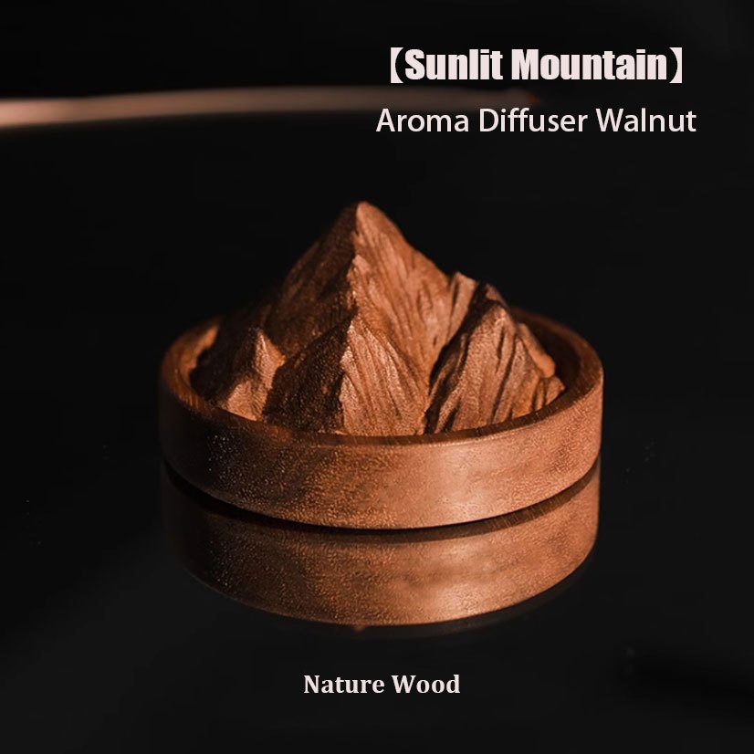 Sunlit Mountain Diffuser Aroma Wood Essential Oil Scent Fragrance ...