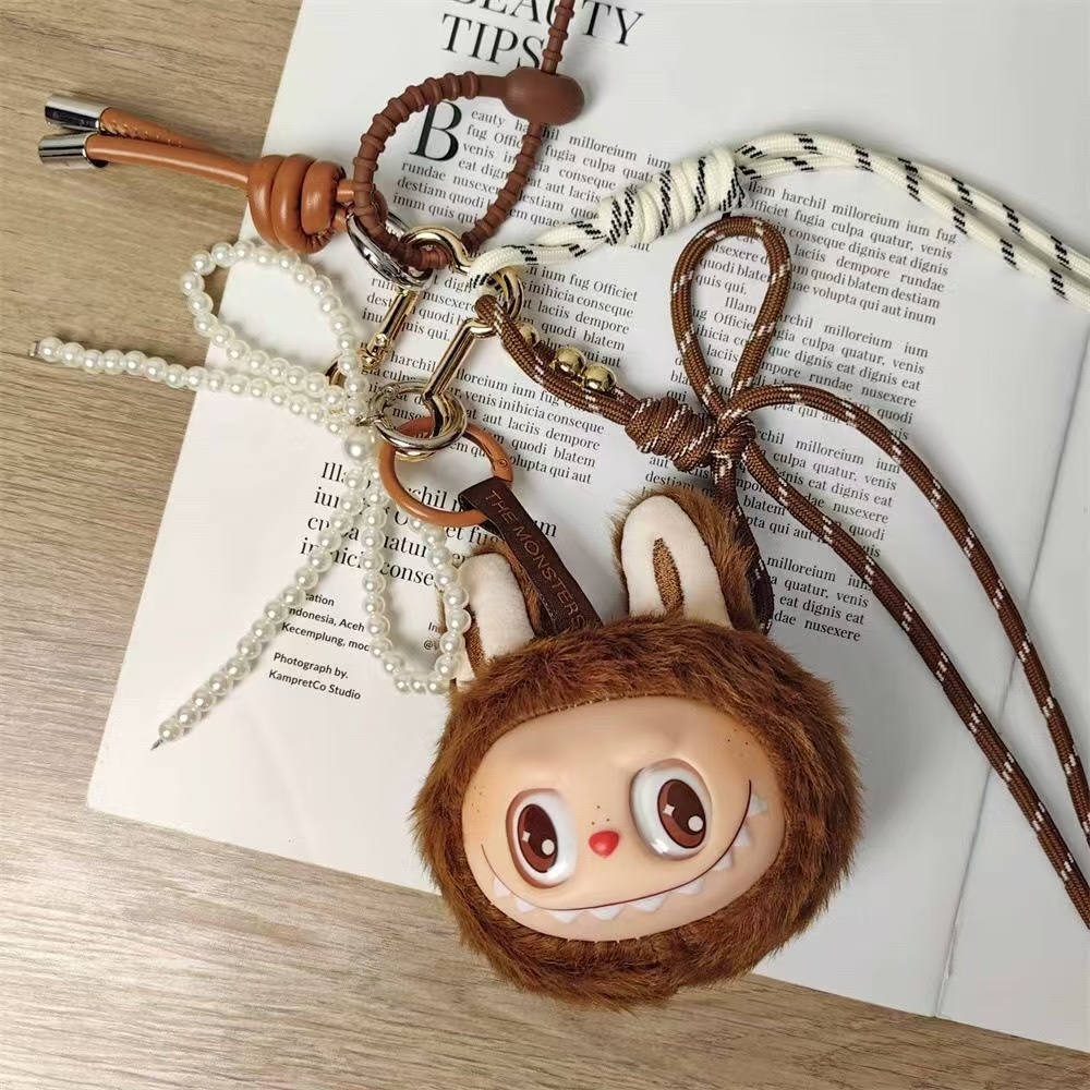 Bag Pendant Bubble Labu Mart Labubu Plush Toy Cute Doll Vinyl Doll ...