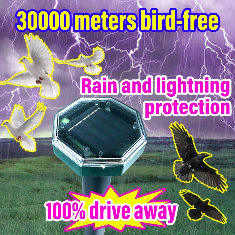 30000 meters bird-free Bird repellent Bird repellent ultrasonic Bird ...