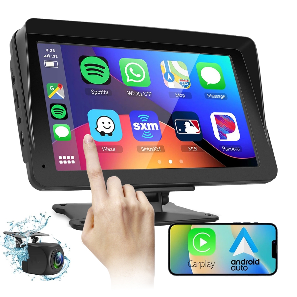 Carplay Touch Screen 7 Inch Android Auto FM AUX WIFI Bluetooth Call ...