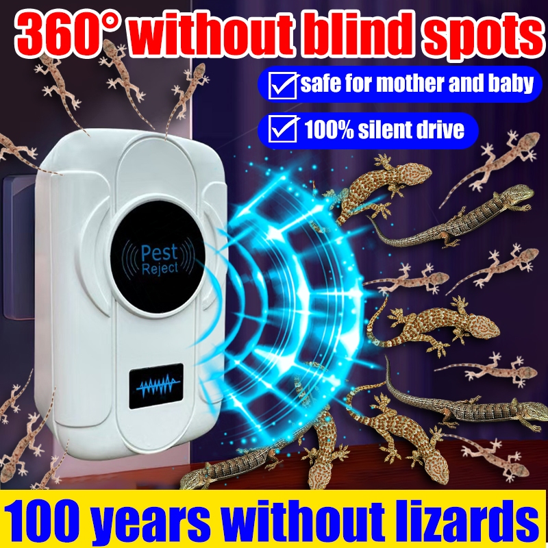 No lizards for 50 years Lizard repellent ultrasonic Safety Without ...