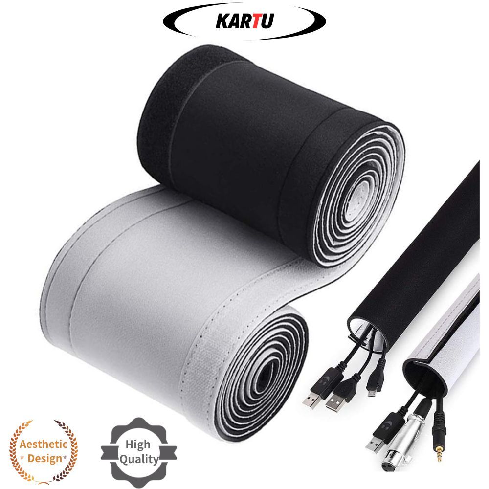 【Ready Stock】40mm Diameter Premium Cable Management Sleeve , Cuttable ...