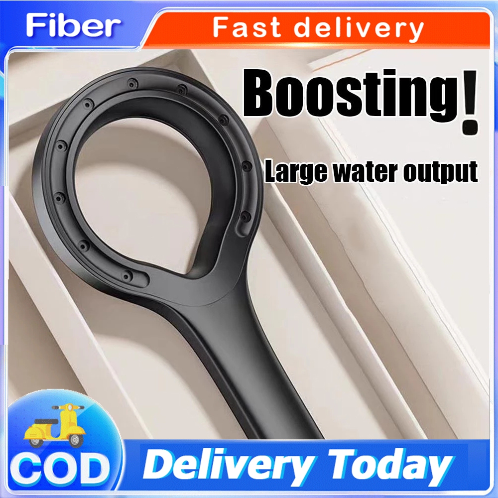 High Pressure Shower Head Heart Ring Spray Booster Shower Heads Home ...