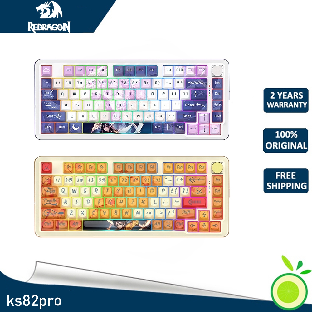 redragon ks82pro REDRAGON KS82 Pro Mechanical Keyboard Three Mode ...