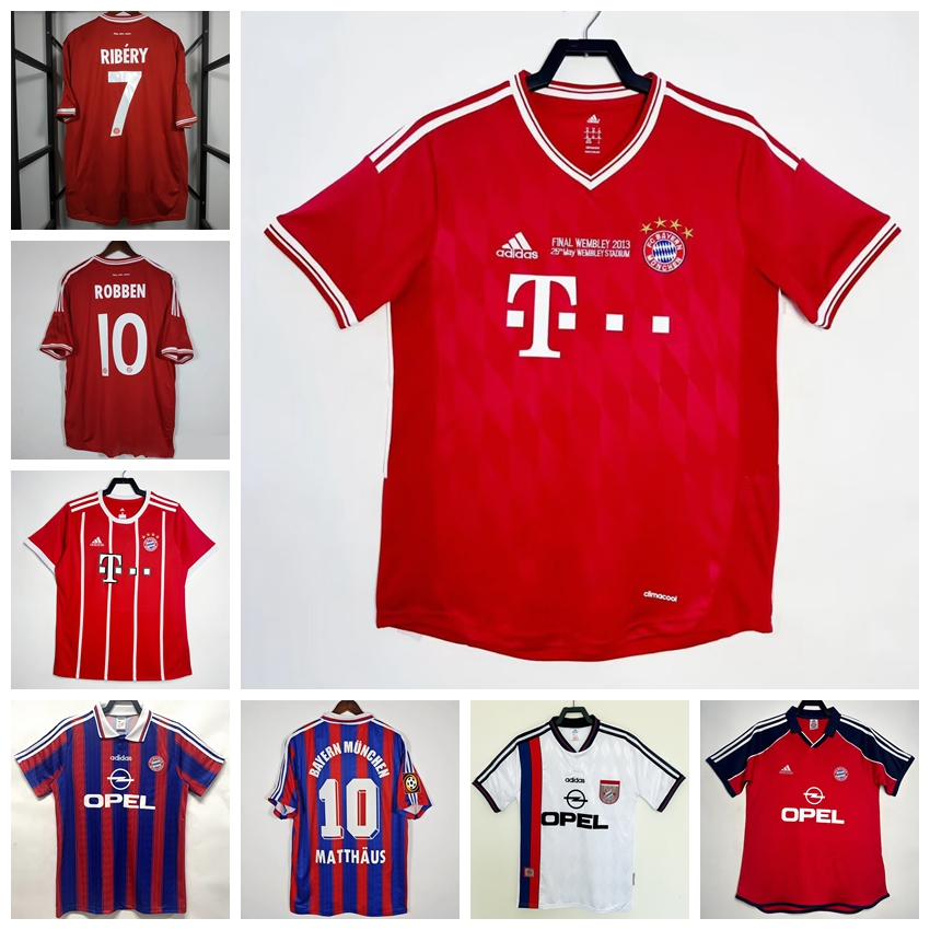 1995-97 97-98 00-01 13-14 17-18 Season FC Bayern Munich Retro Home Away ...