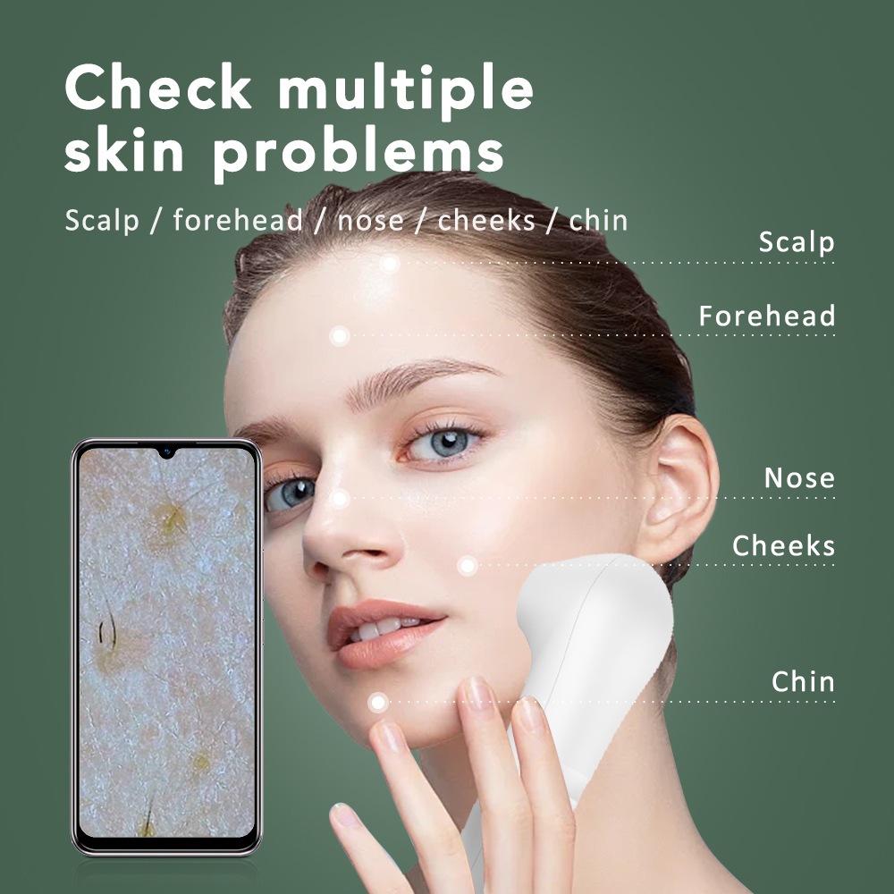 High Definition Scalp Detector, Skin Analysis Instrument, WiFi Visual ...