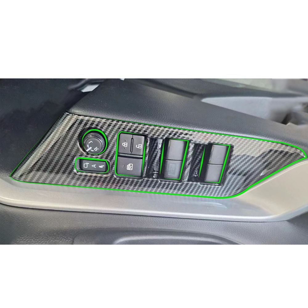 For Toyota Innova Door Window Control Panel Cover Trim Accessories ...