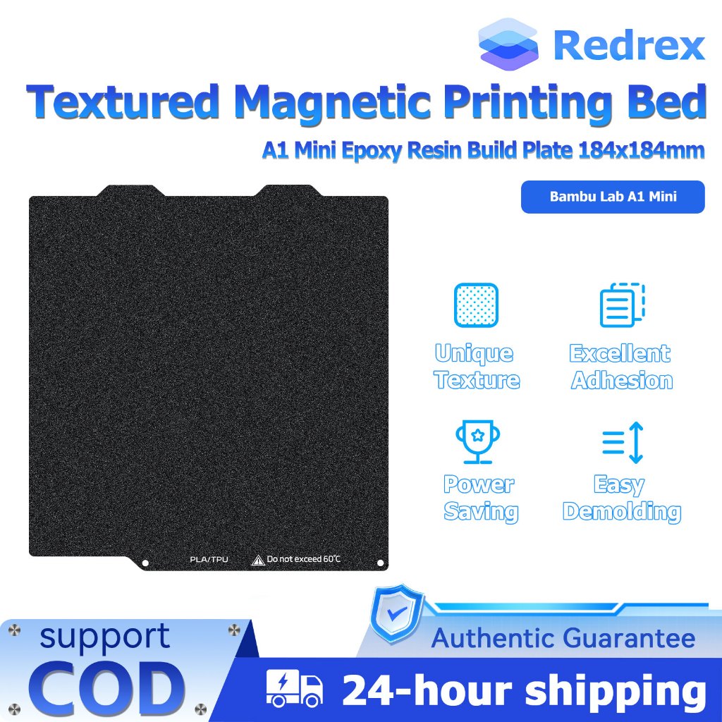 Bambu Lab 3D Printer A1 Mini Epoxy Resin Build Plate 184x184mm Printing ...