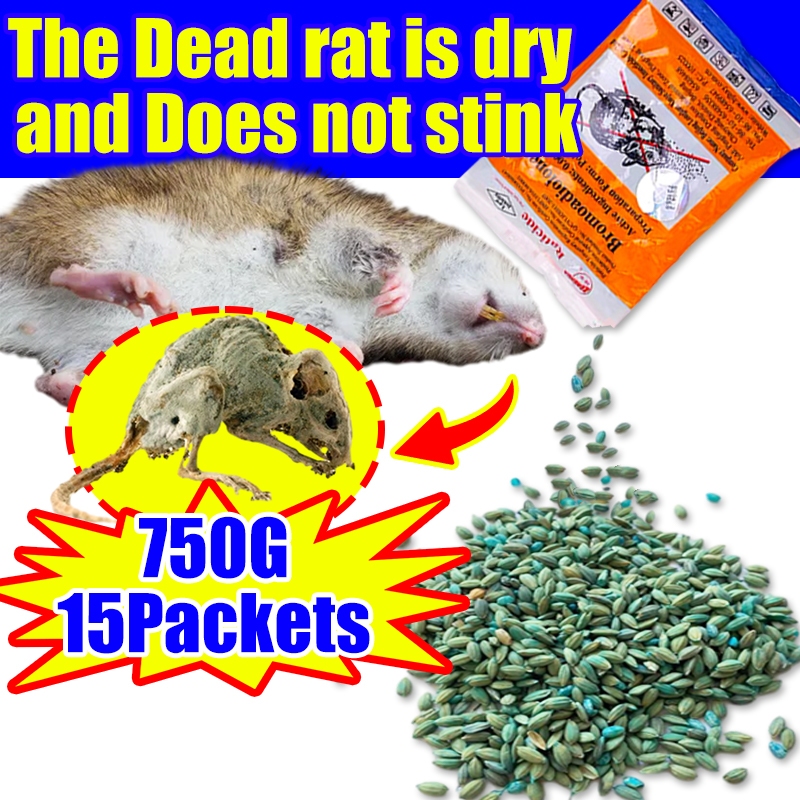 The Dead rat is dry and Does not stink 🐀 Racun tikus 150g Racun tikus ...