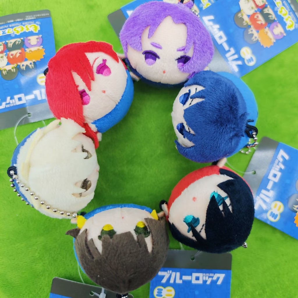 Anime BLUE LOCK push doll Isagi Yoichi Bachira Meguru Chigiri Hyoma ...