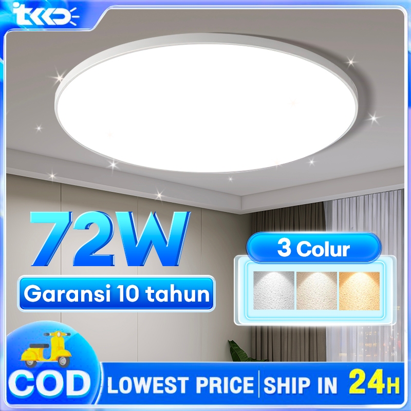【Ultra Thin】LED Moden Ceiling Light Round AC 220V 32W/48W Indoor ...