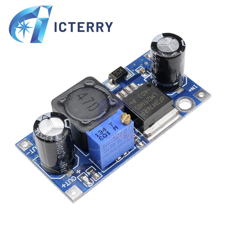 LM2596 DIP ADJ Power Supply Module DC-DC adjustable buck converter dc ...