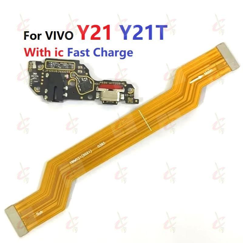 Charging board flex for vivo Y21 Y21T Main board Mainboard flex Y21A Y21S Y21G Y21E | Shopee ...