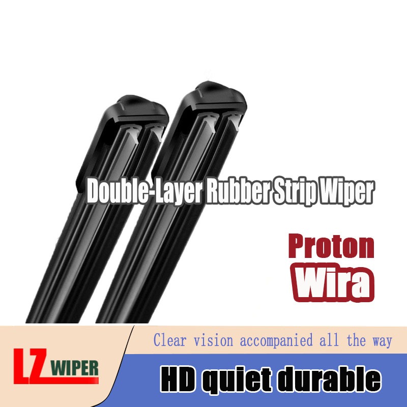Proton Wira , Satria , Putra , Arena HYBRID NANODRY SILICONE Wiper Blade (Front Set) | Shopee ...